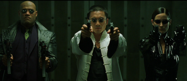 The Matrix Revolutions — sketches of time