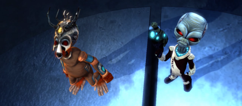 Destroy All Humans! Path of the Furon — sketches of time